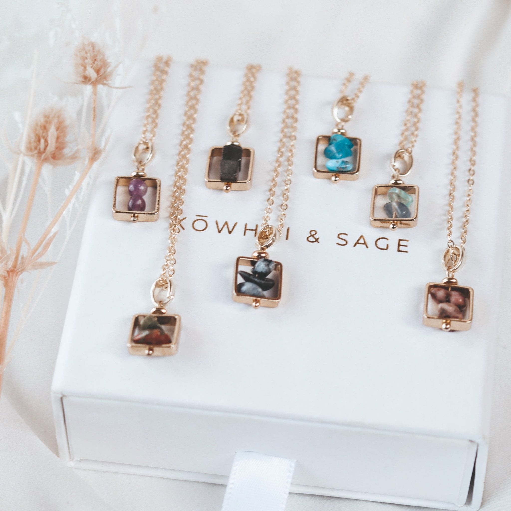 Fidget Jewellery – Kowhai and Sage